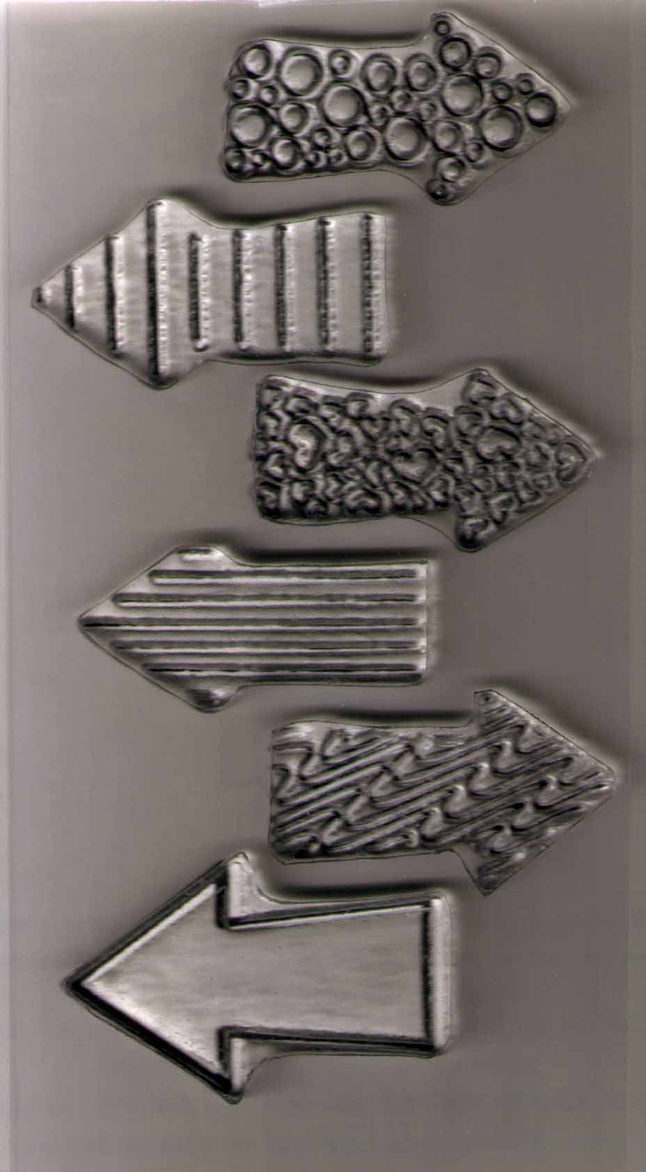 Arrow Stamp Set, Rubber Stamps, Show Me The Way, Art Stamps on Luulla